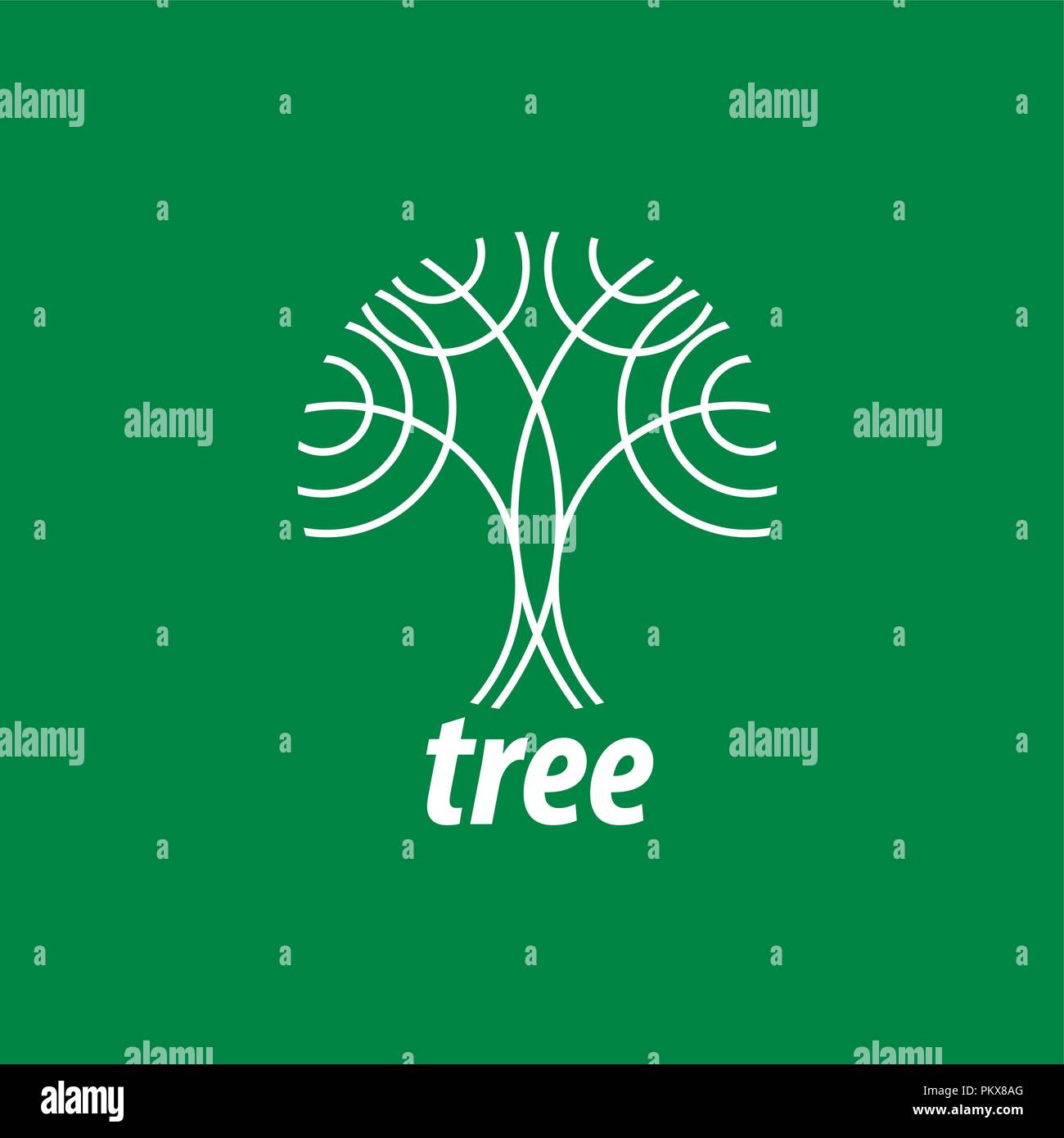 vector logo tree Stock Vector Image & Art - Alamy