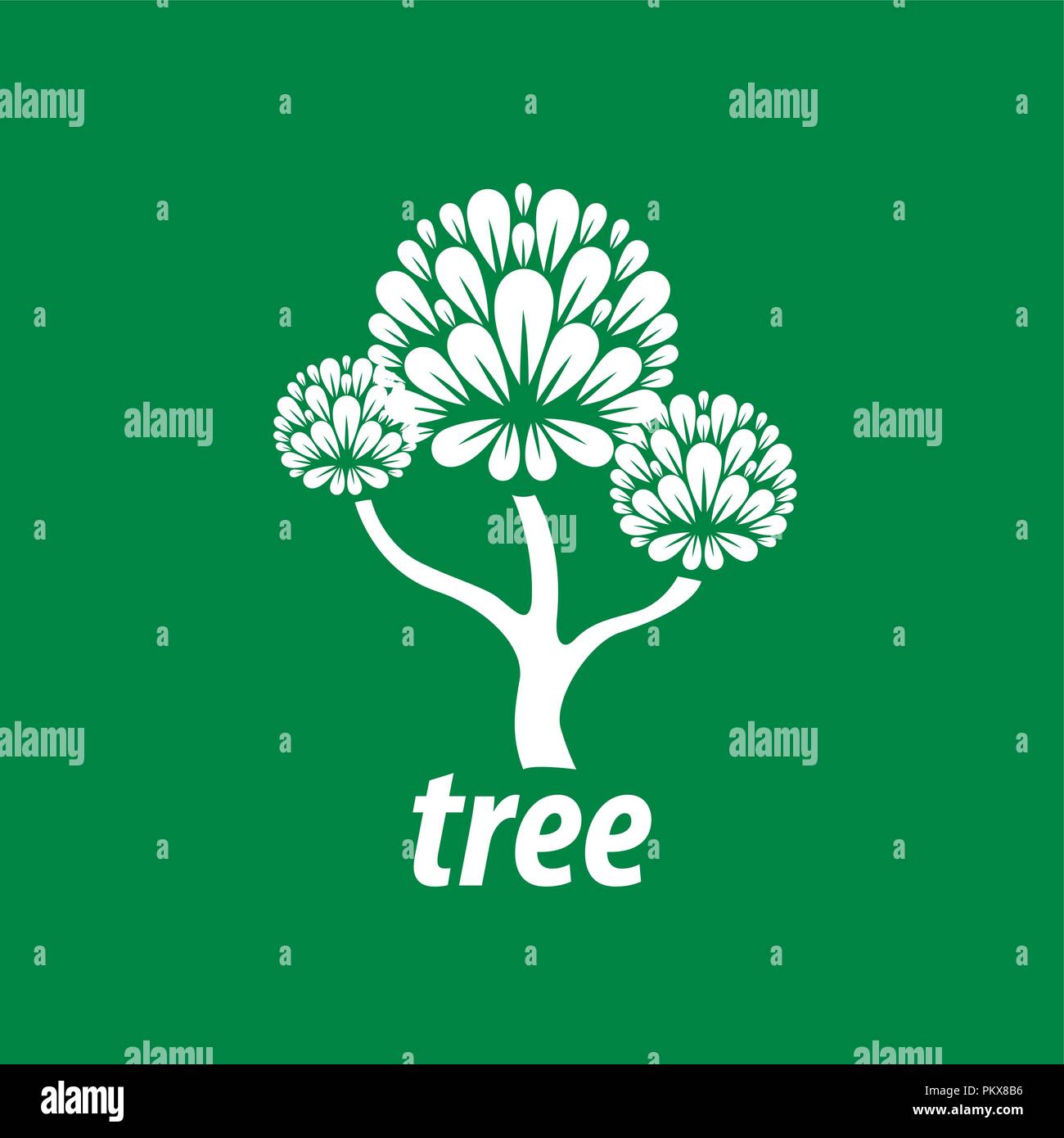 vector logo tree Stock Vector Image & Art - Alamy