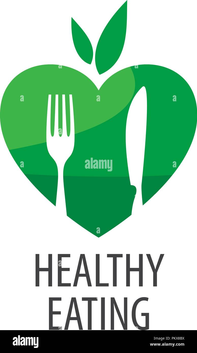 Eat Clean Logo Template Portrait Of Eat Healthy Stay Healthy