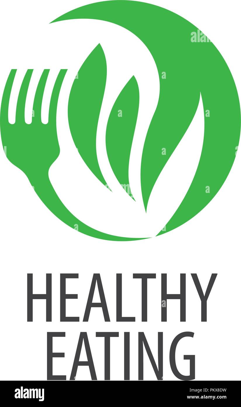 vector logo healthy eating Stock Vector Image & Art - Alamy