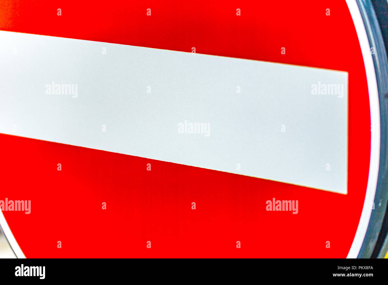 Access road sign hi-res stock photography and images - Alamy