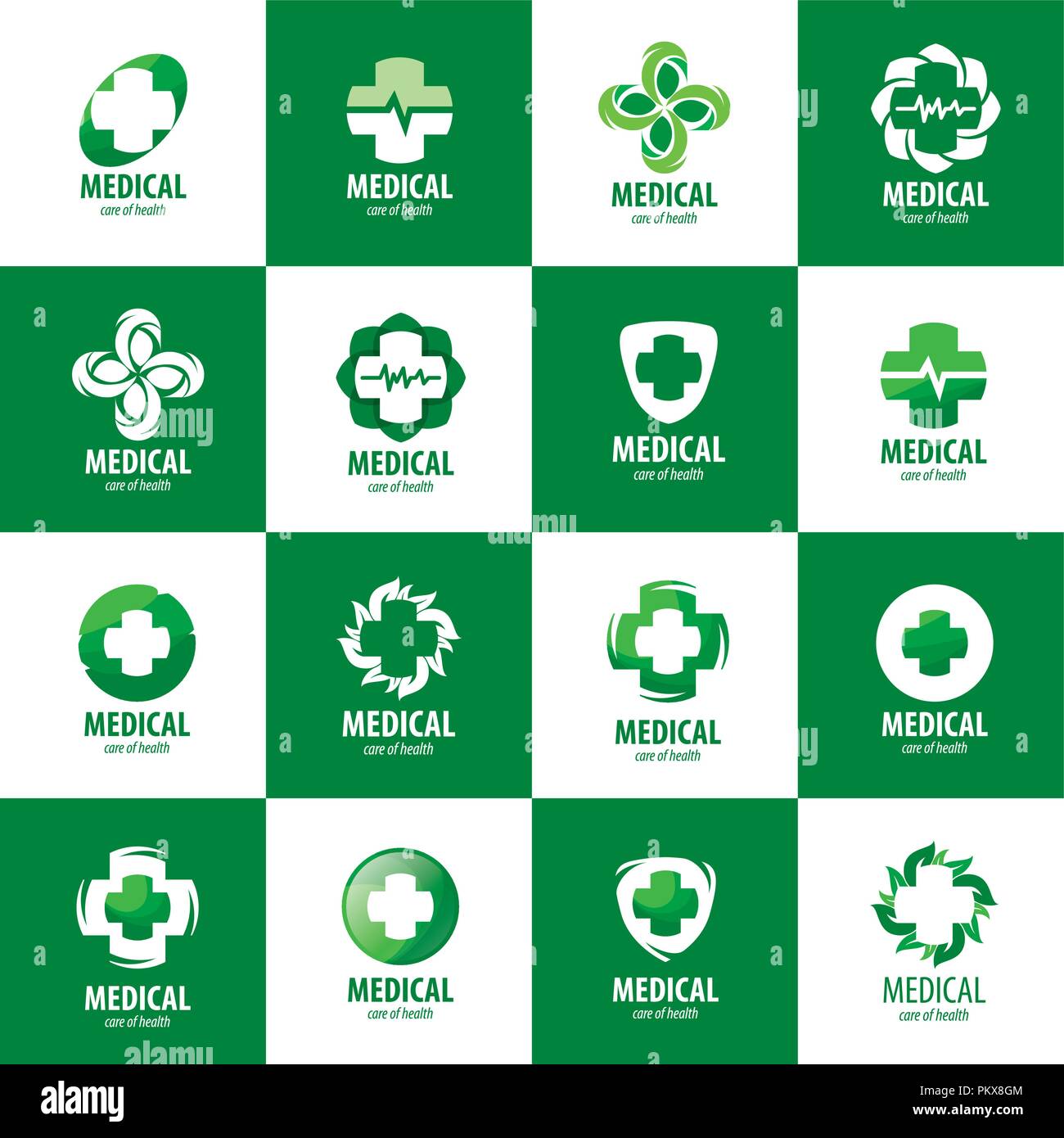 vector logo medical Stock Vector Image & Art - Alamy