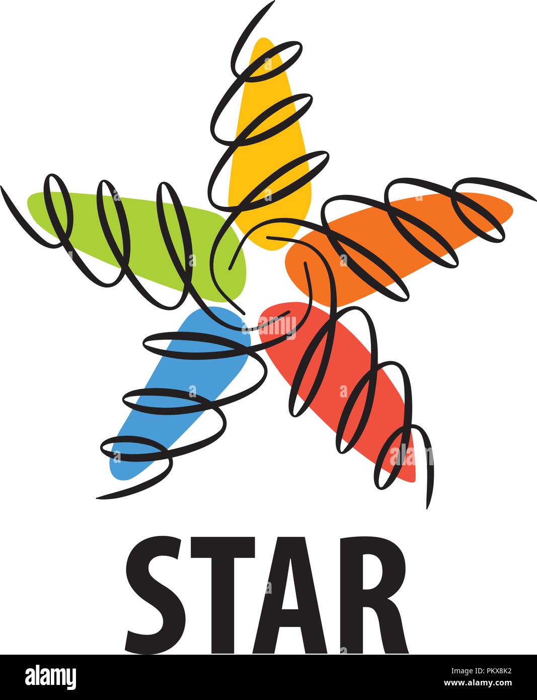 vector logo star Stock Vector Image & Art - Alamy
