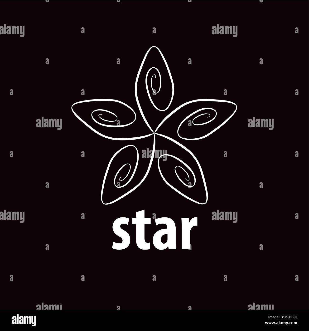 vector logo star Stock Vector Image & Art - Alamy