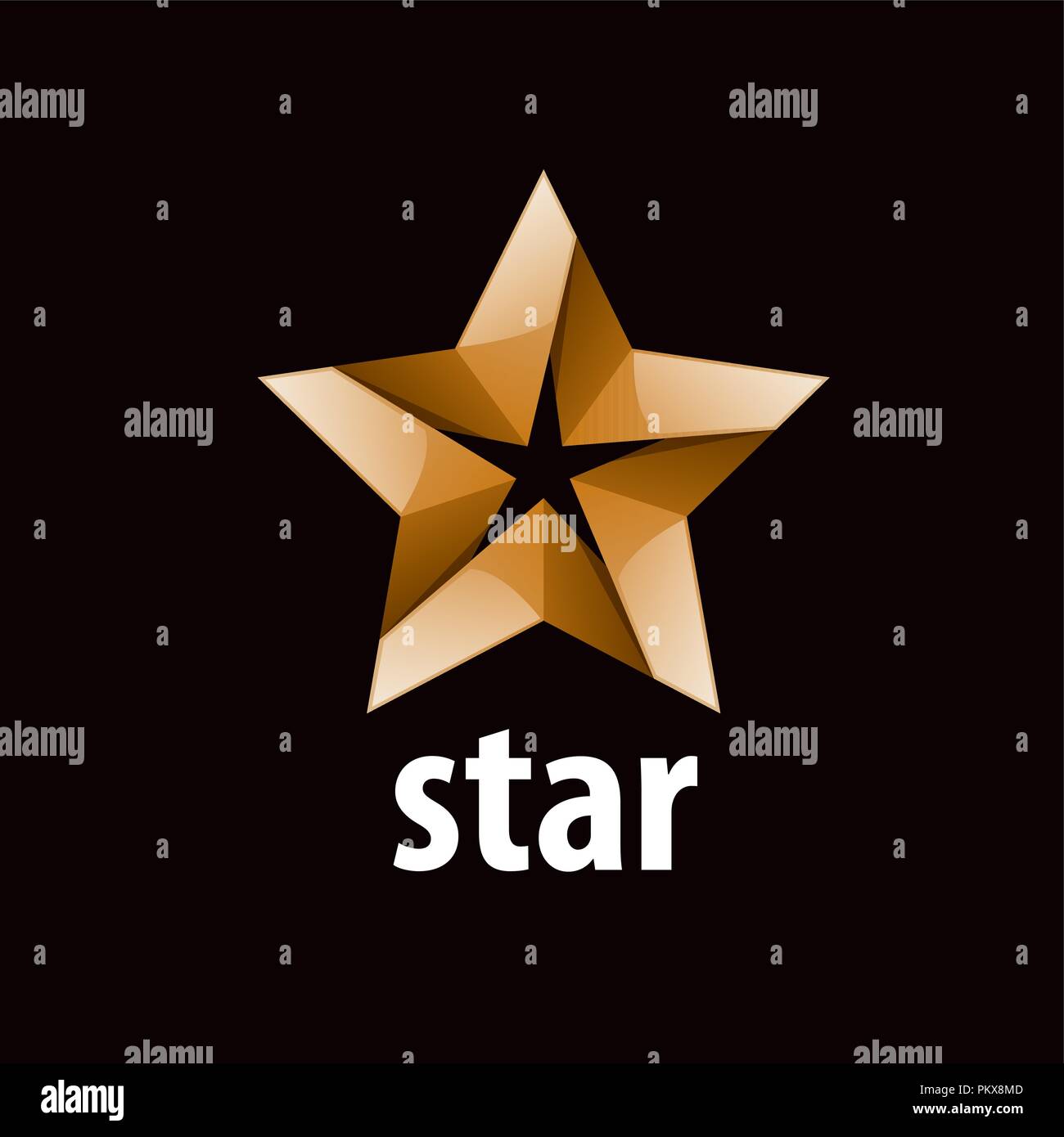 vector logo star Stock Vector Image & Art - Alamy