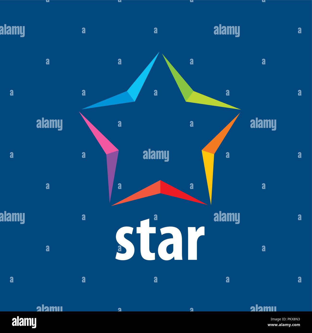 vector logo star Stock Vector Image & Art - Alamy