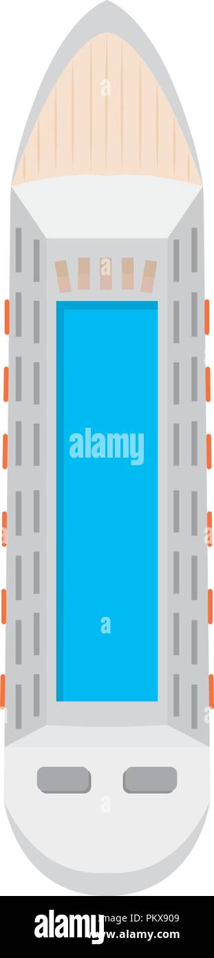 Aerial top view freight Stock Vector Images - Alamy