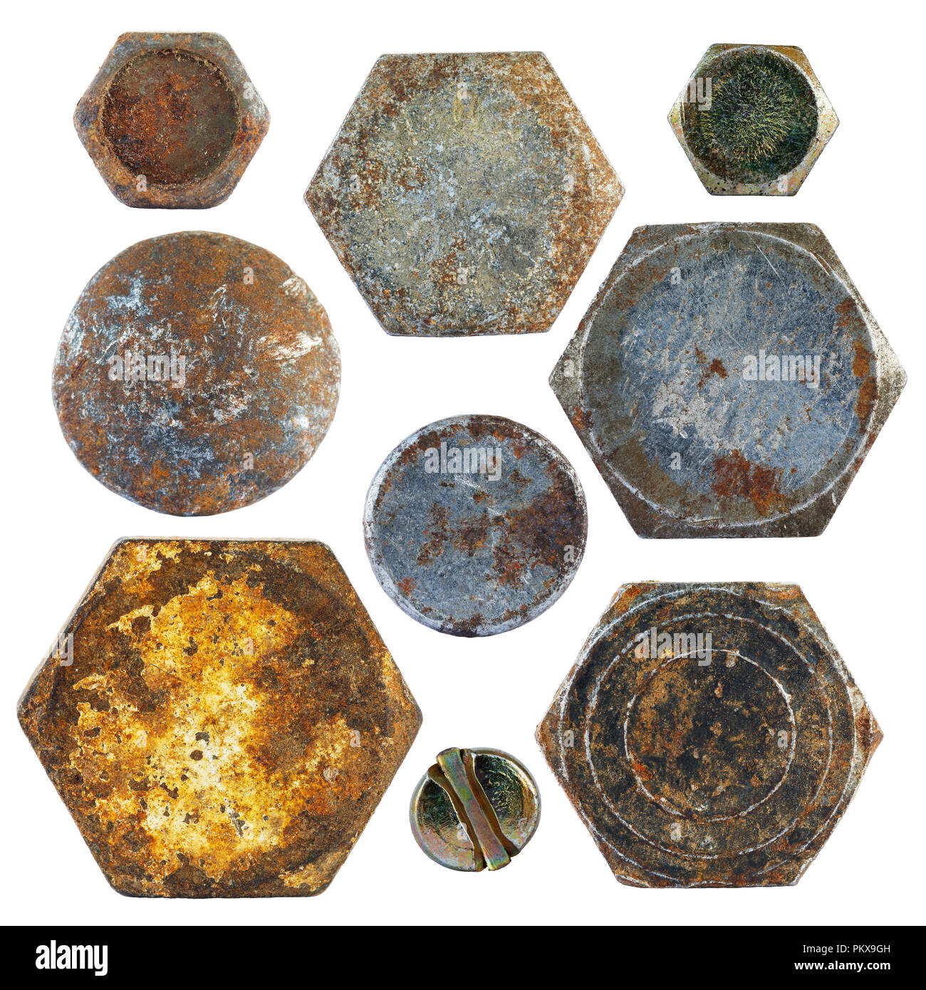 Copper rivets corrosion hi-res stock photography and images - Alamy