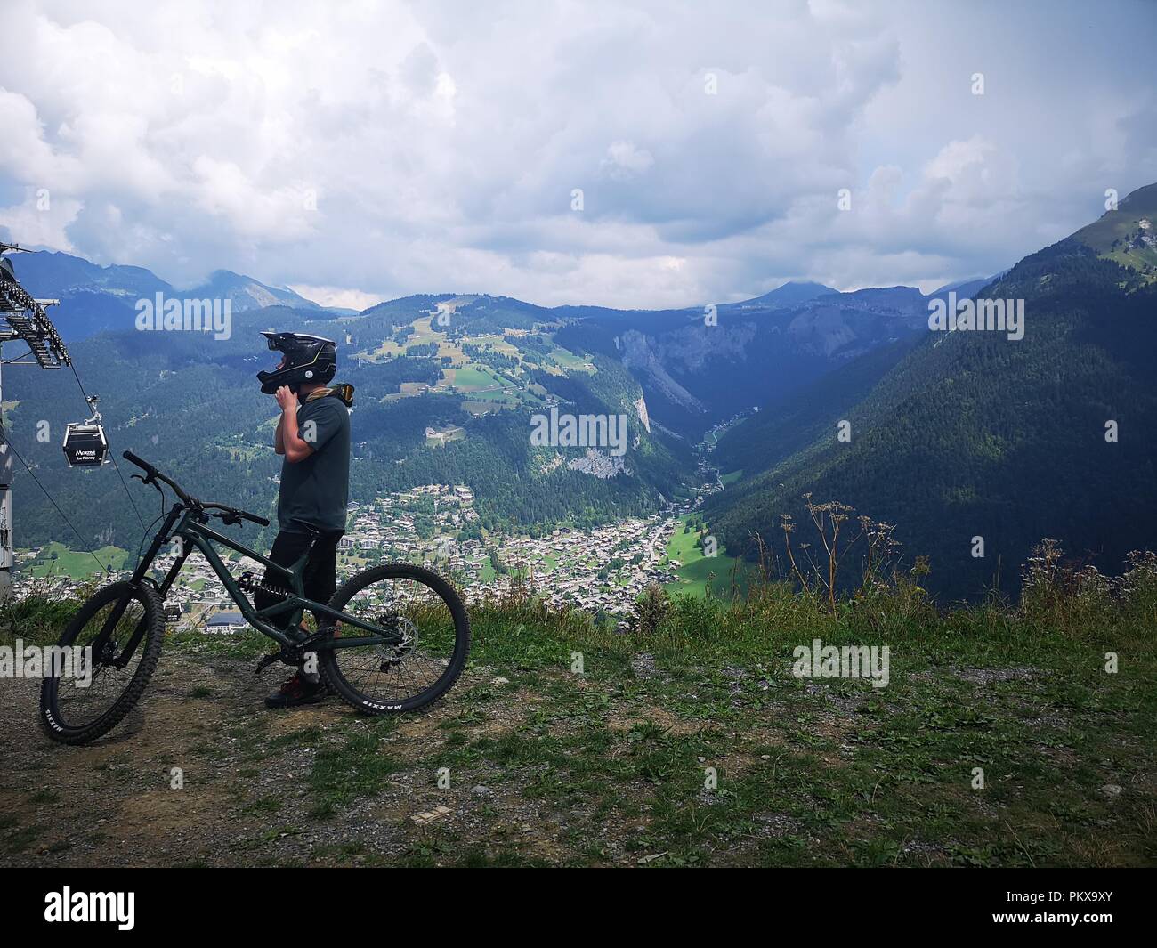 MTB in France Stock Photo - Alamy