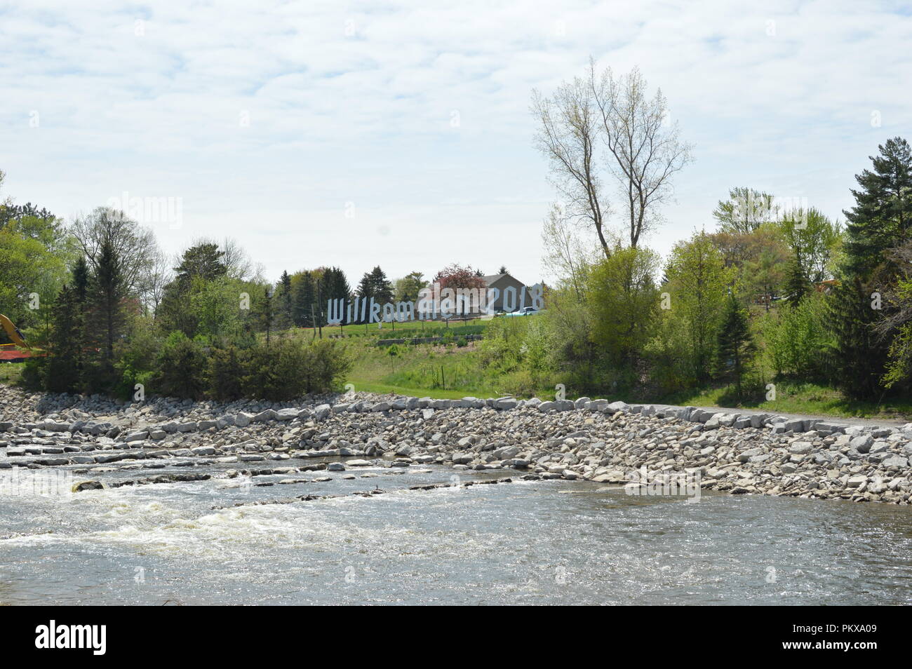 Cass River, Frankenmuth, Michigan Stock Photo - Alamy