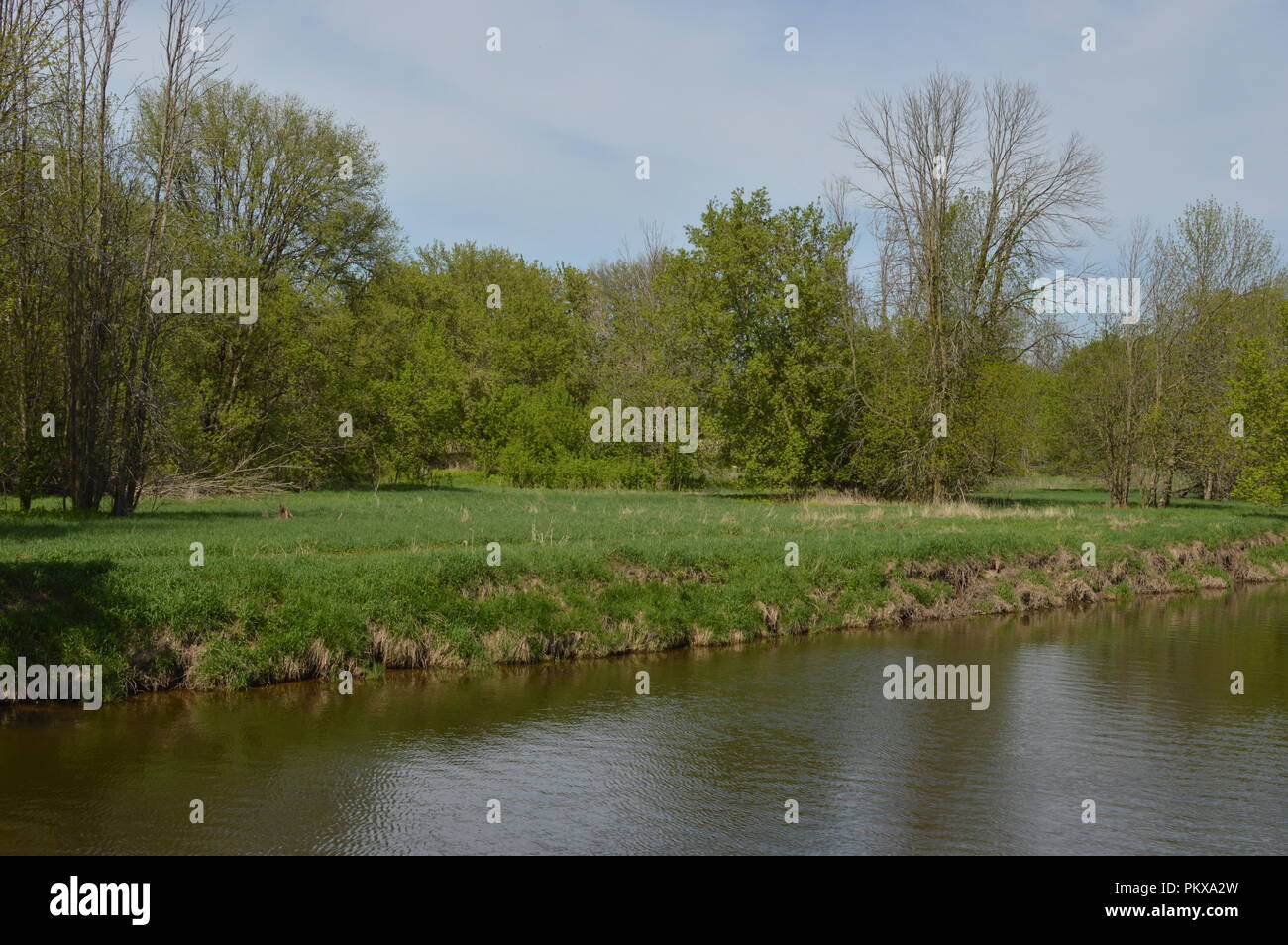 Cass River, Frankenmuth, Michigan Stock Photo - Alamy