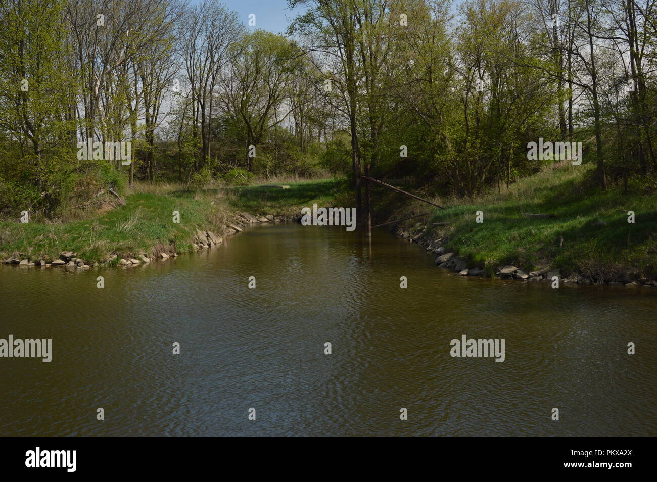 Cass River, Frankenmuth, Michigan Stock Photo - Alamy