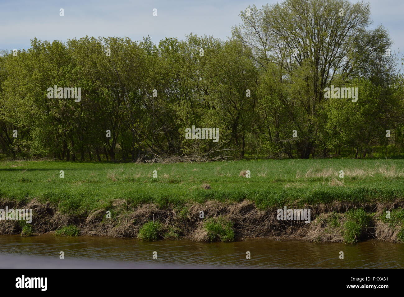 Cass River, Frankenmuth, Michigan Stock Photo - Alamy