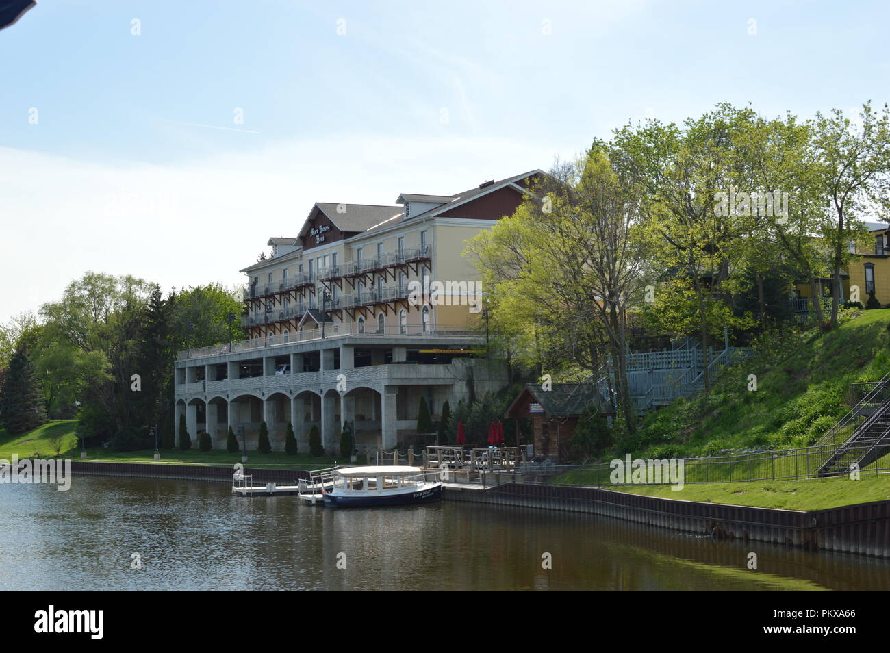 Cass River, Frankenmuth, Michigan Stock Photo - Alamy