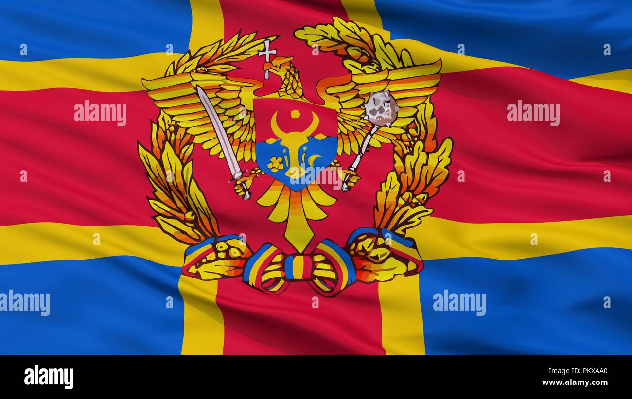 Moldovan Armed Forces Flag, Closeup View, 3D Rendering Stock Photo - Alamy
