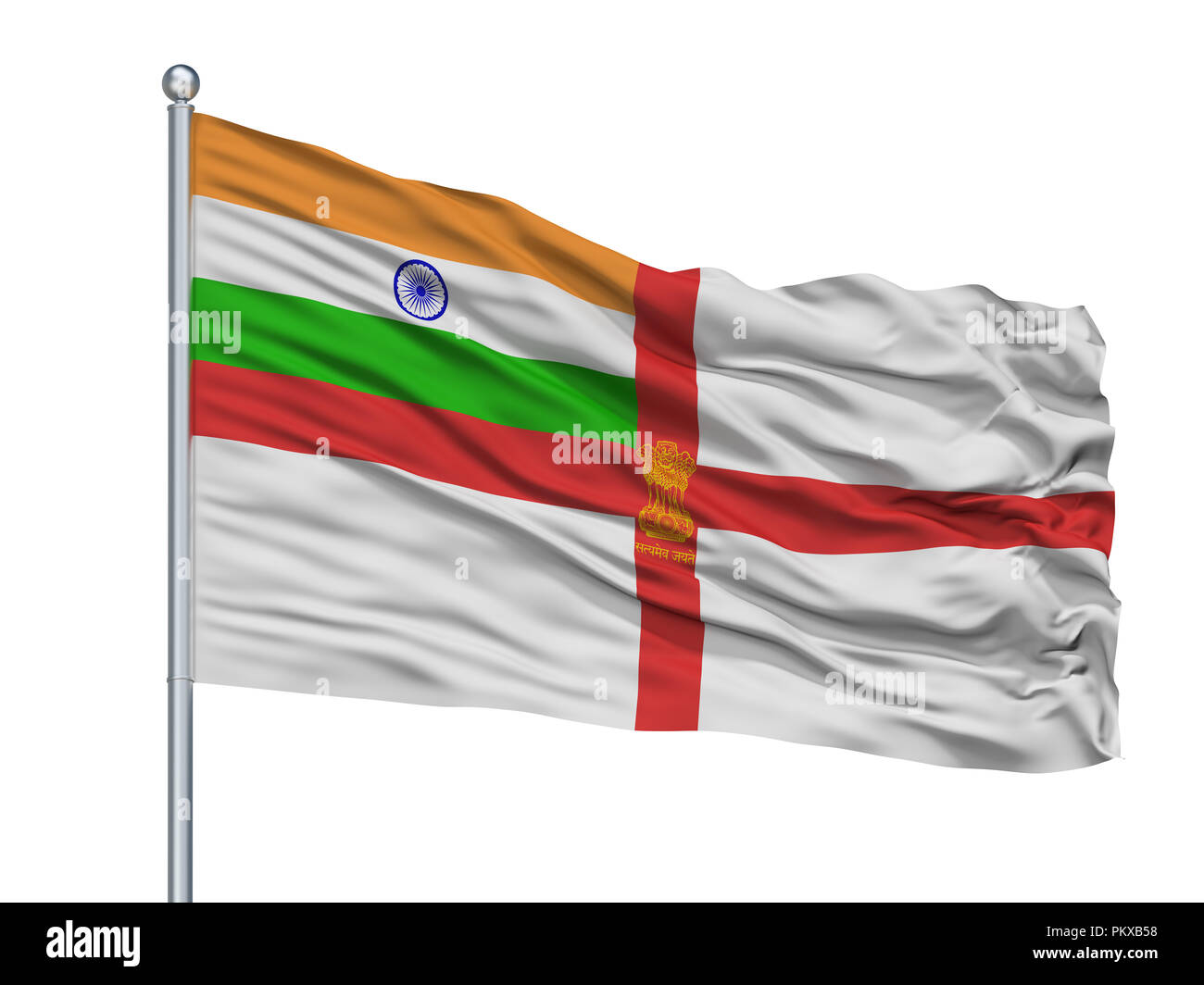 Indian Navy Flag