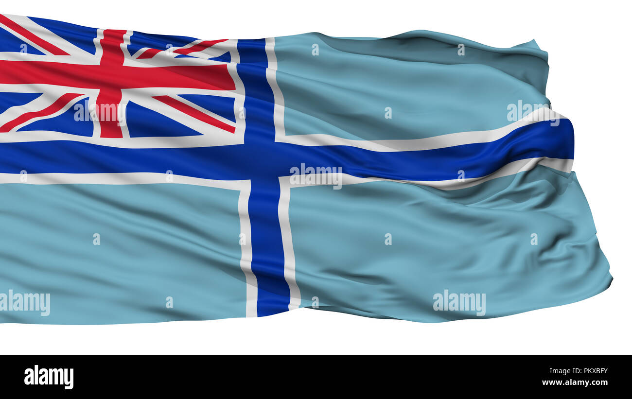 Civil Air Ensign Of United Kingdom Flag, Isolated On White Background ...