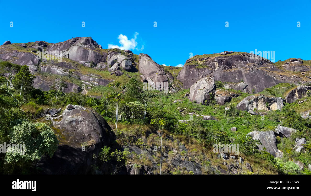 Brazilian mountains, Stone mountains Stock Photo - Alamy