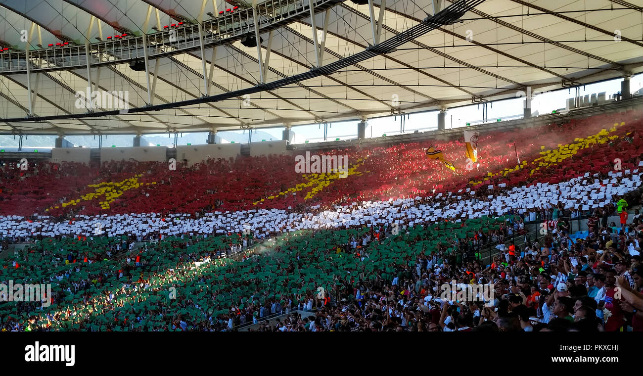 Football around the world. Mario Filho stadium or Maracanã stadium ...