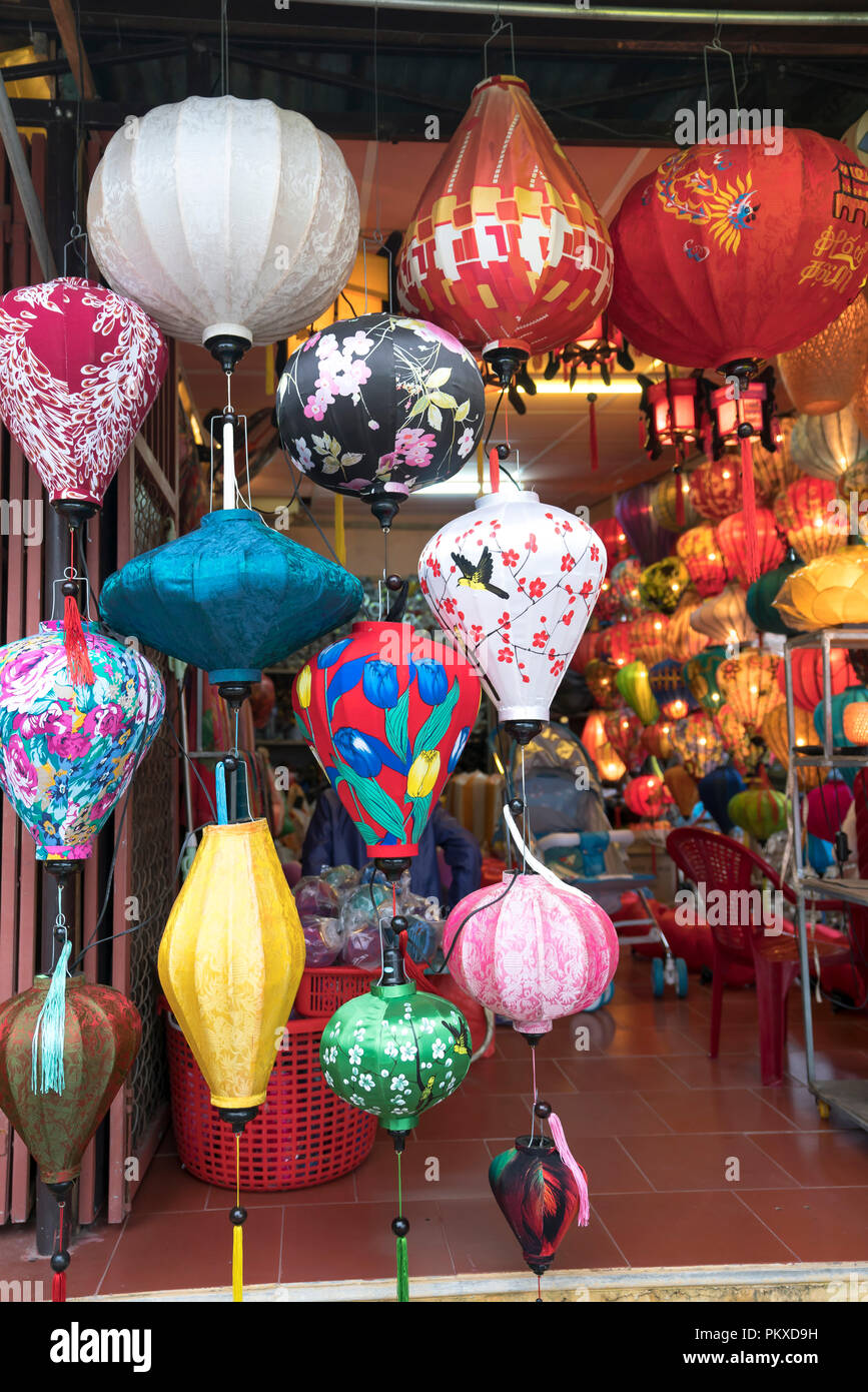 Colorful Lanterns In Traditional In Hoi An Ancient Town Vietnam Hoi Colorful Lanterns In Traditional In Hoi An Ancient Town Vietnam Hoi
