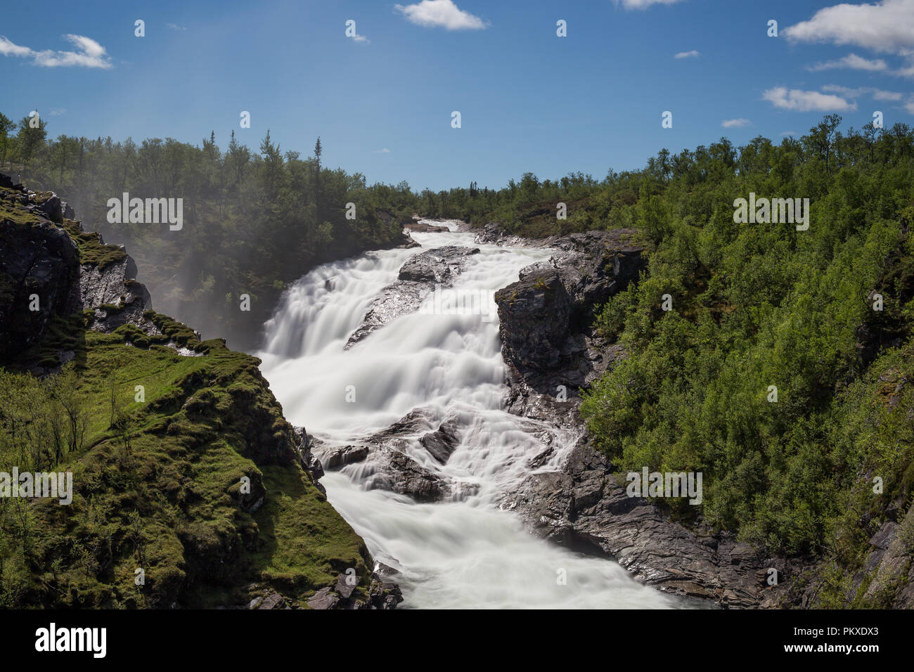 Handol waterfall hi-res stock photography and images - Alamy