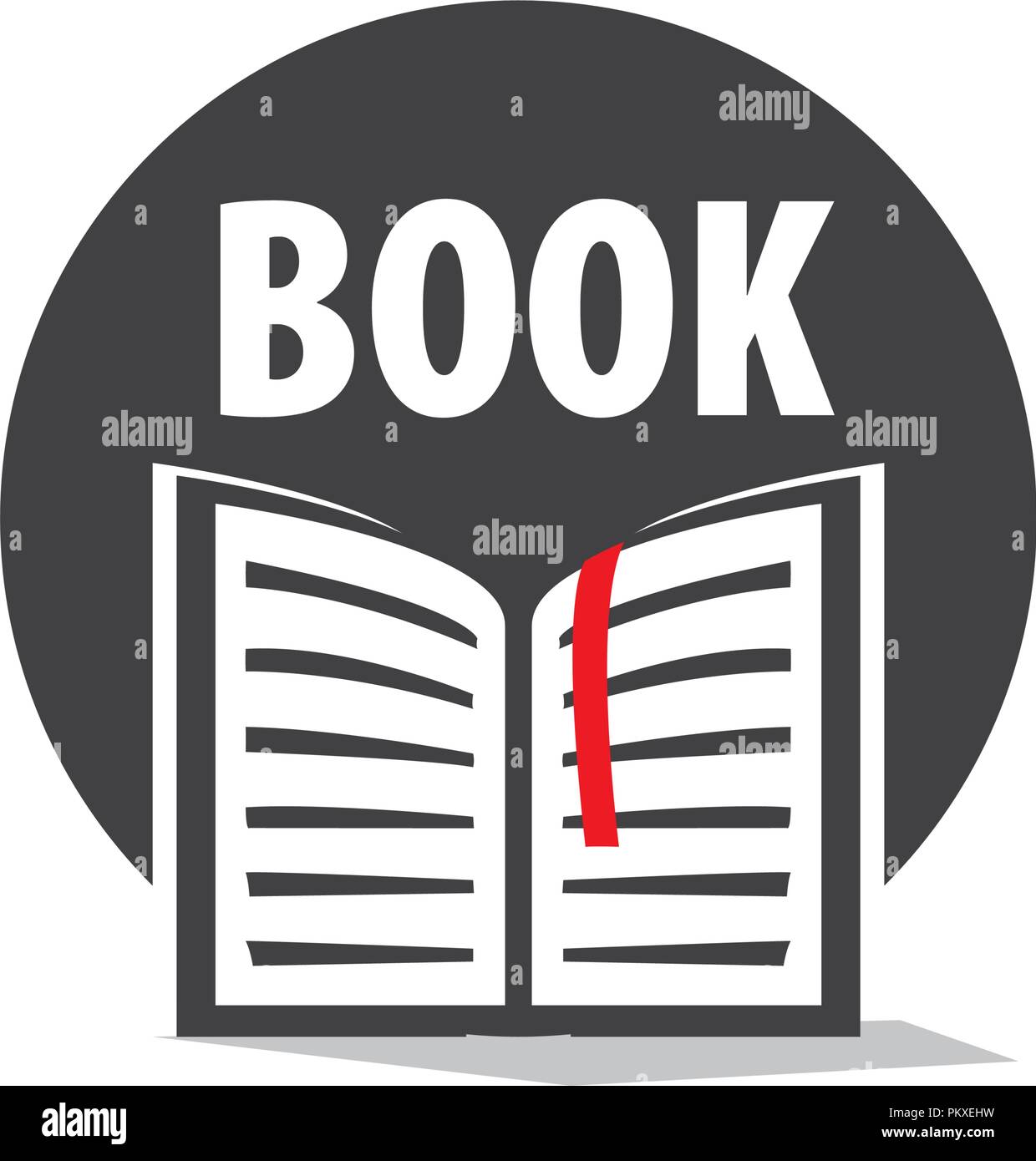 Vector sign book Stock Vector Image & Art - Alamy