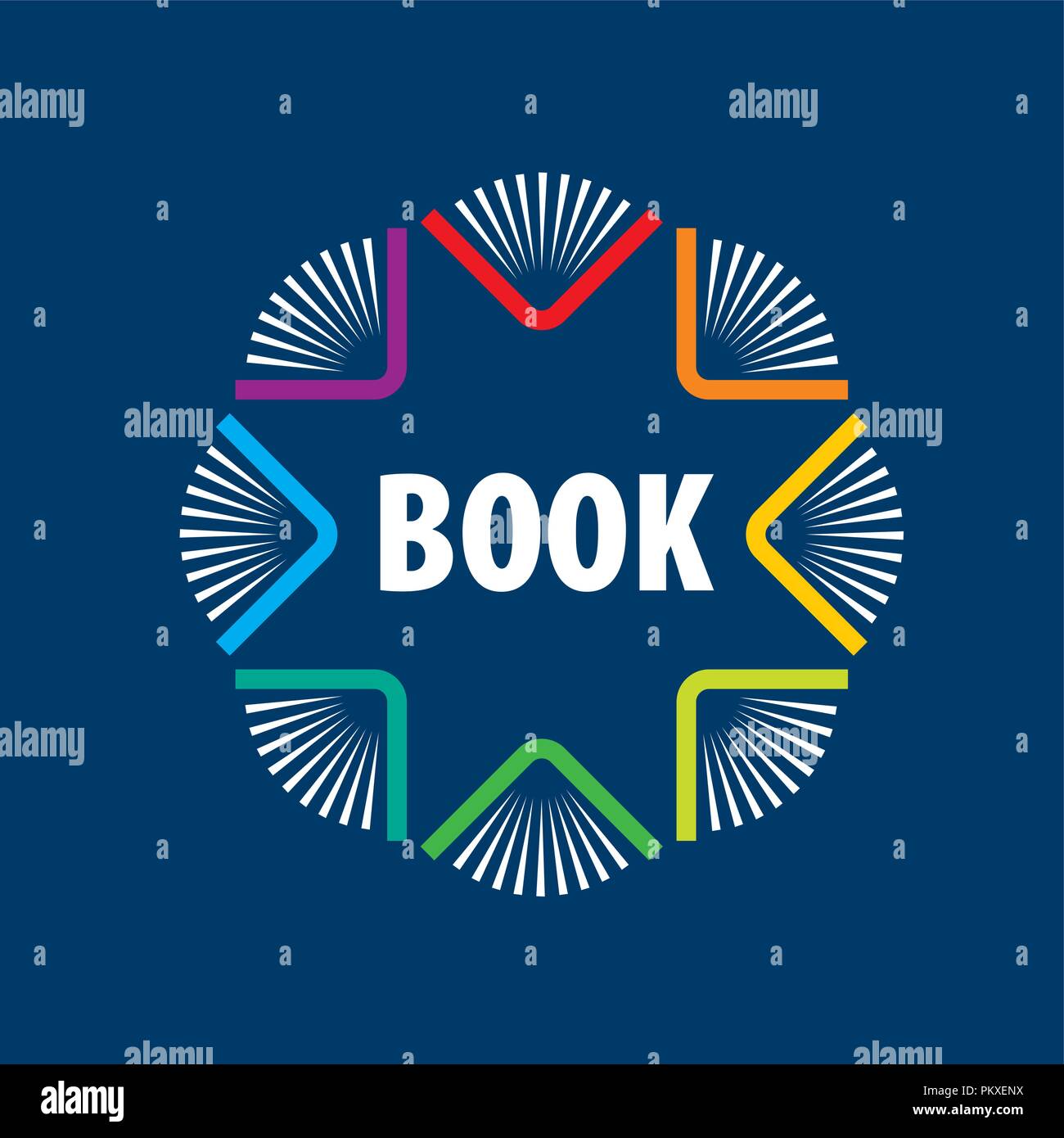 Vector sign book Stock Vector Image & Art - Alamy