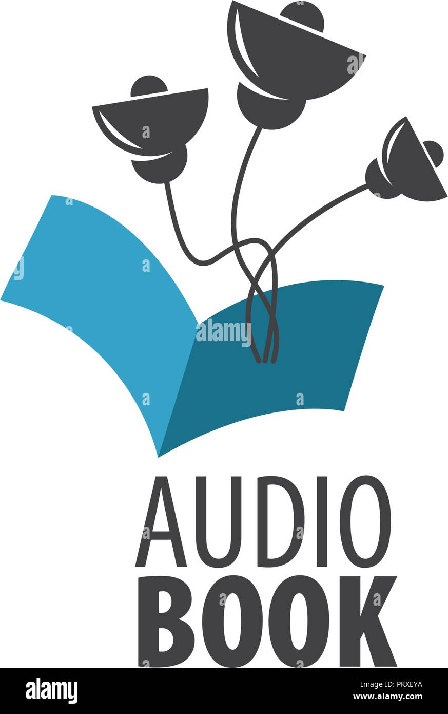Audiobook. Vector logo template Stock Vector Image & Art - Alamy