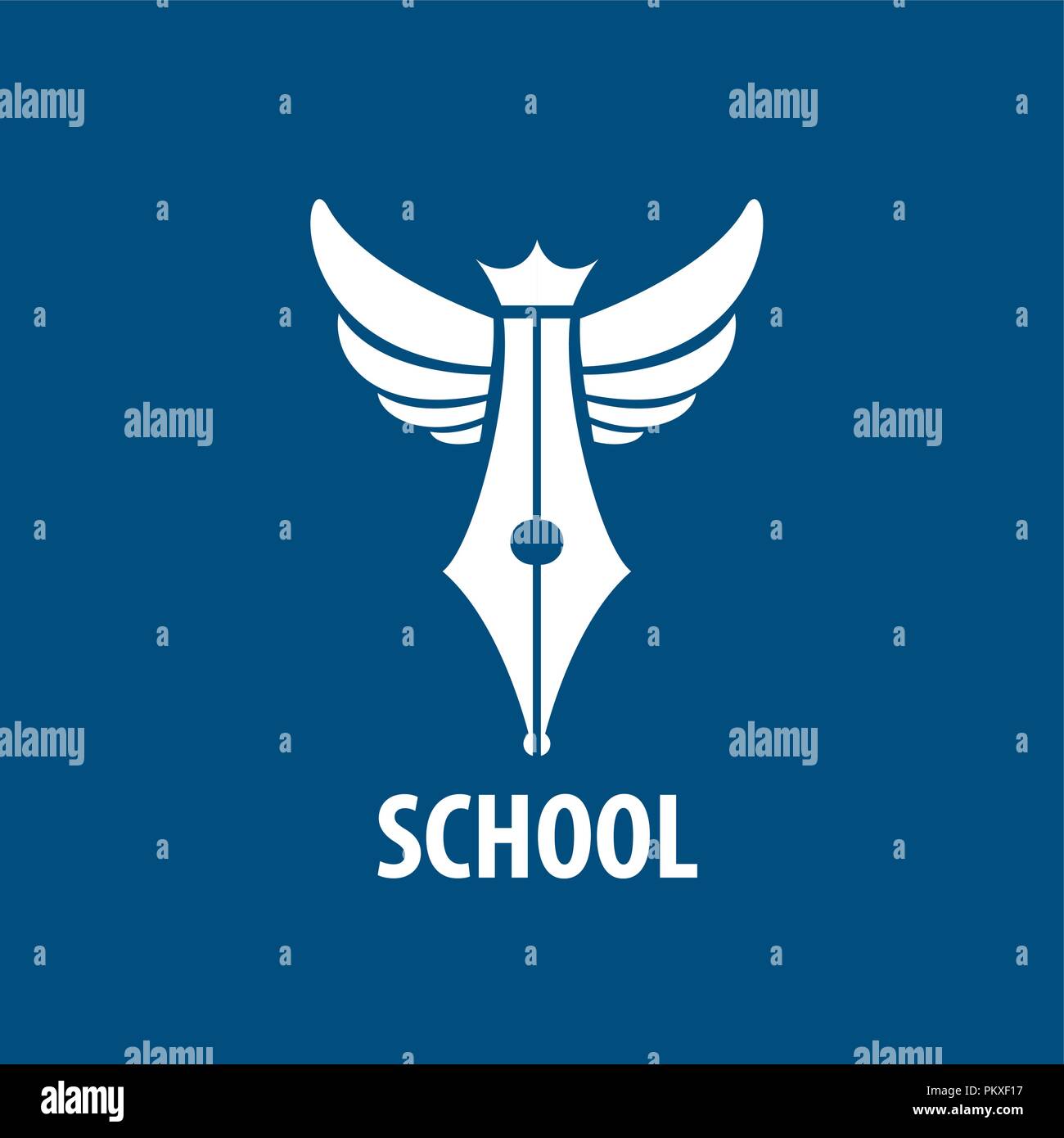 vector logo School Stock Vector Image & Art - Alamy