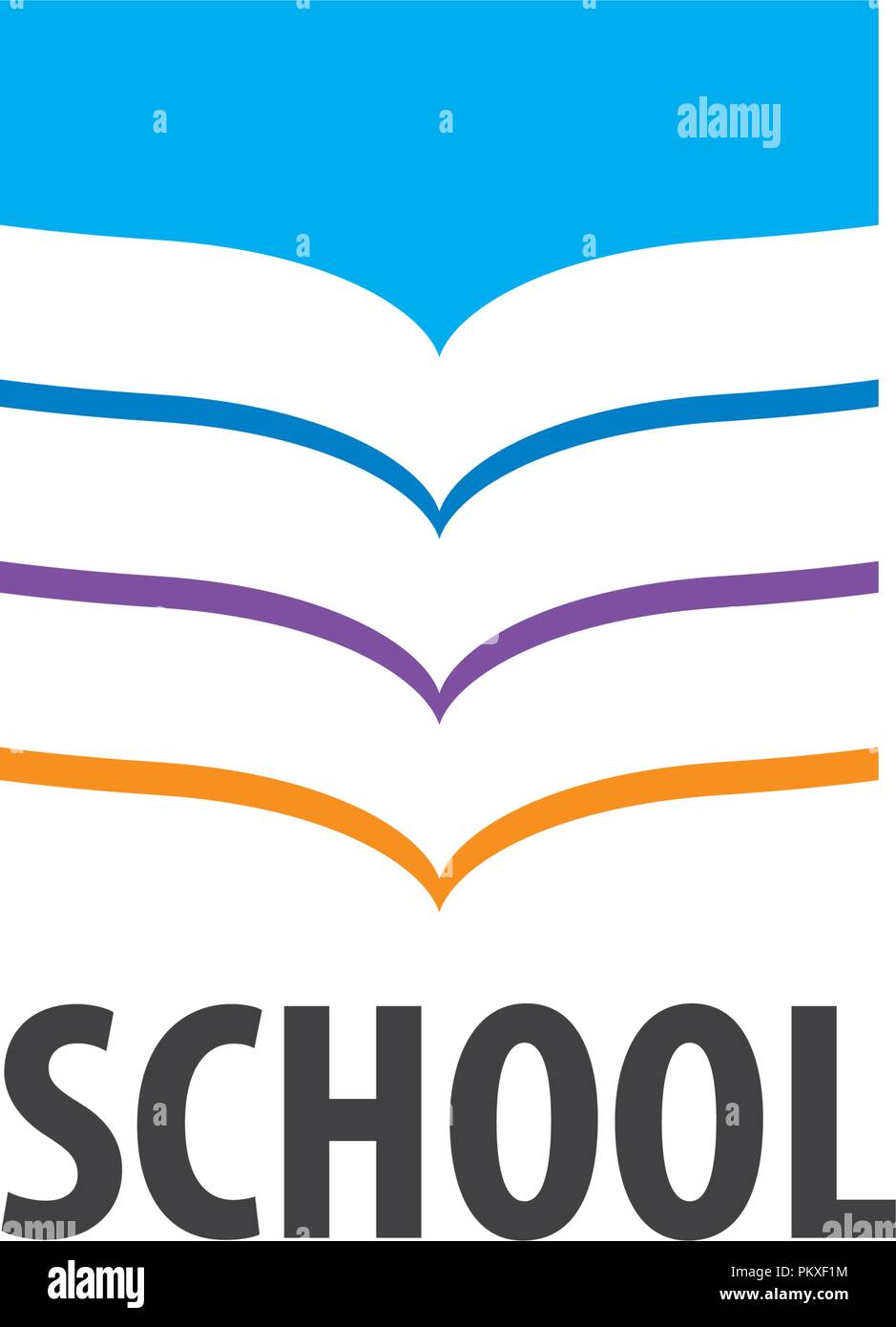 vector logo School Stock Vector Image & Art - Alamy