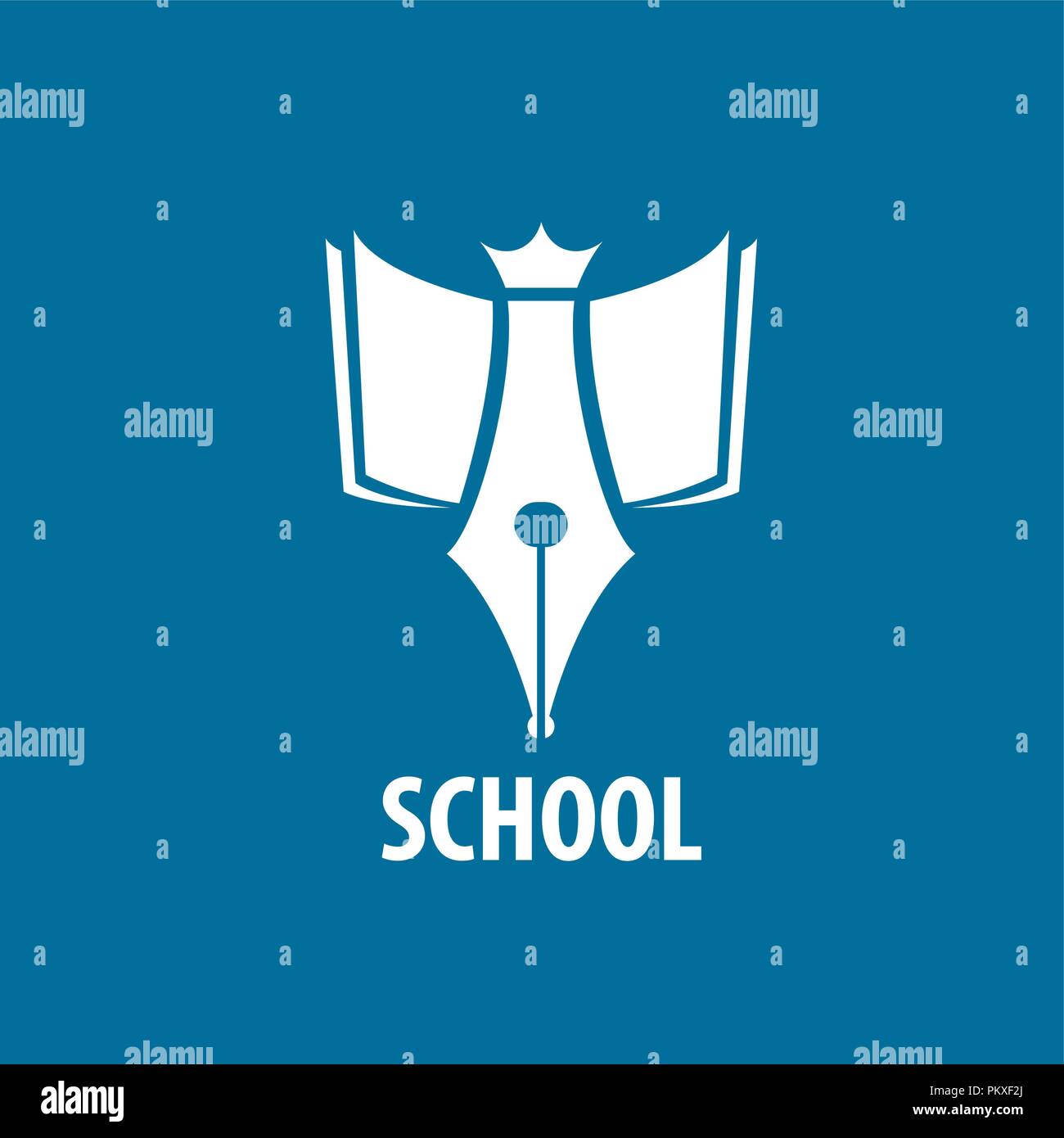 vector logo School Stock Vector Image & Art - Alamy