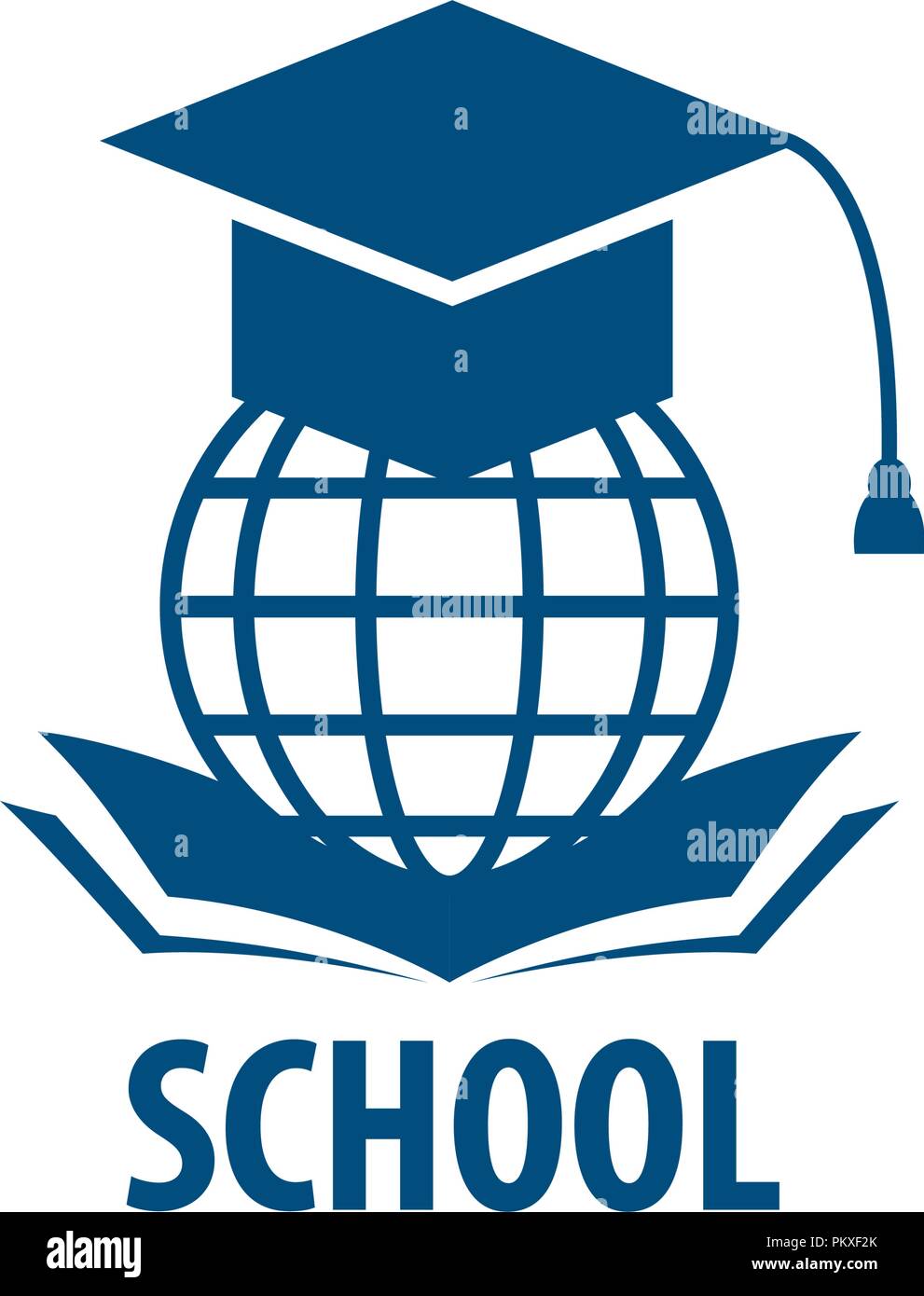 vector logo School Stock Vector Image & Art - Alamy