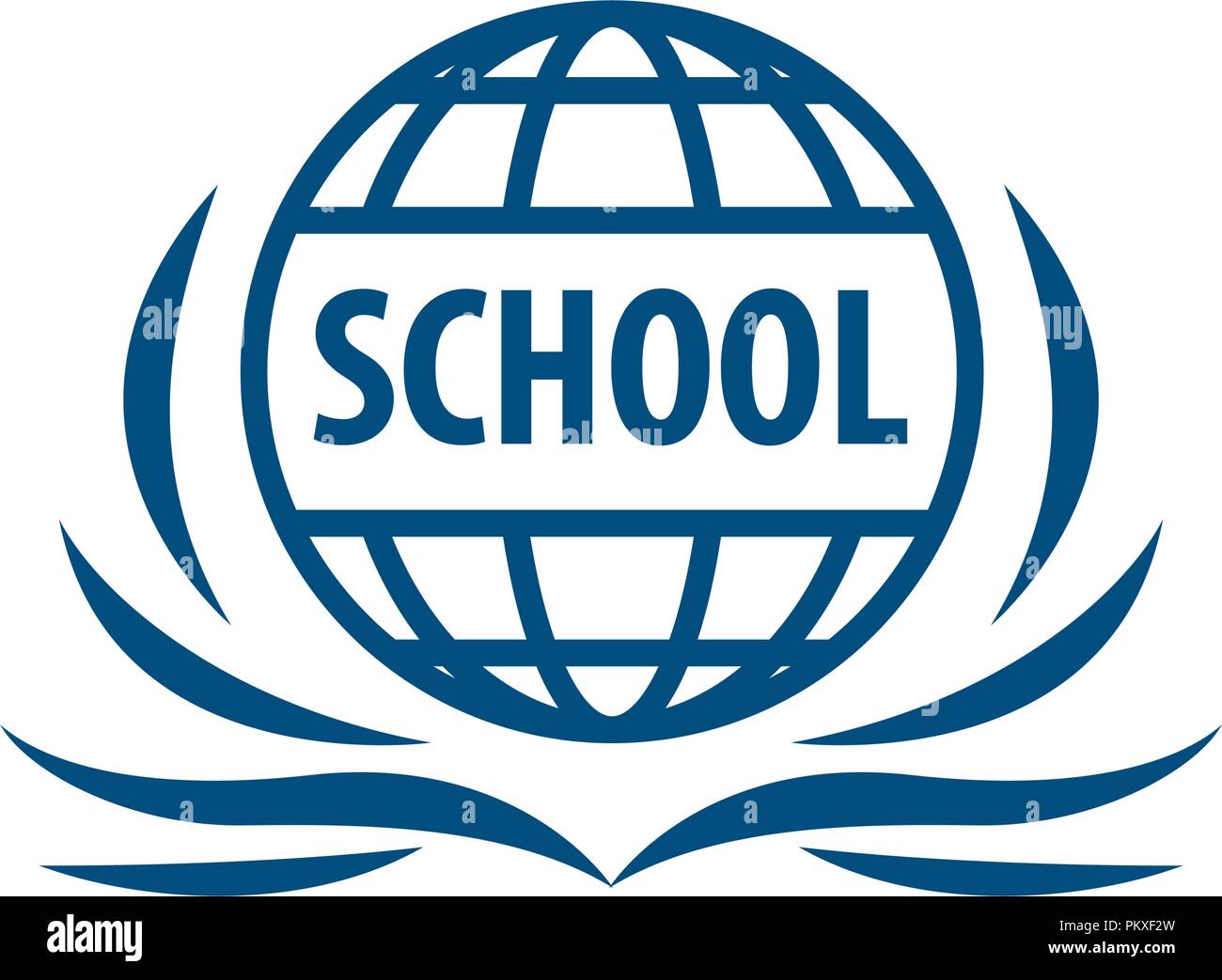 vector logo School Stock Vector Image & Art - Alamy