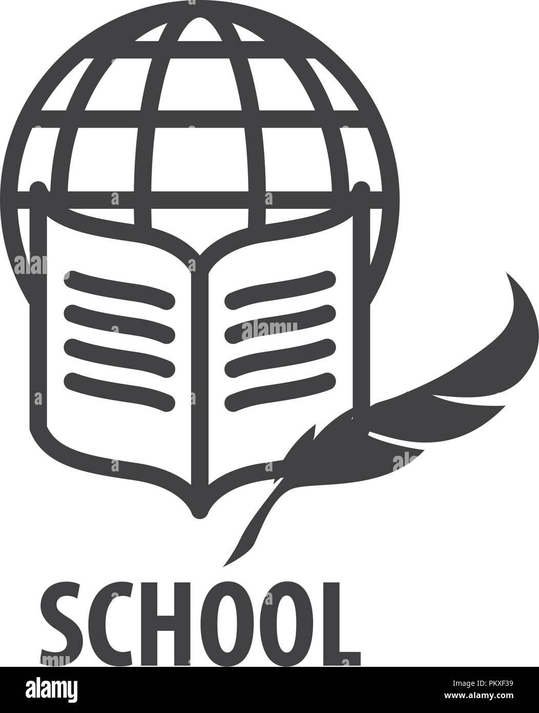 vector logo School Stock Vector Image & Art - Alamy