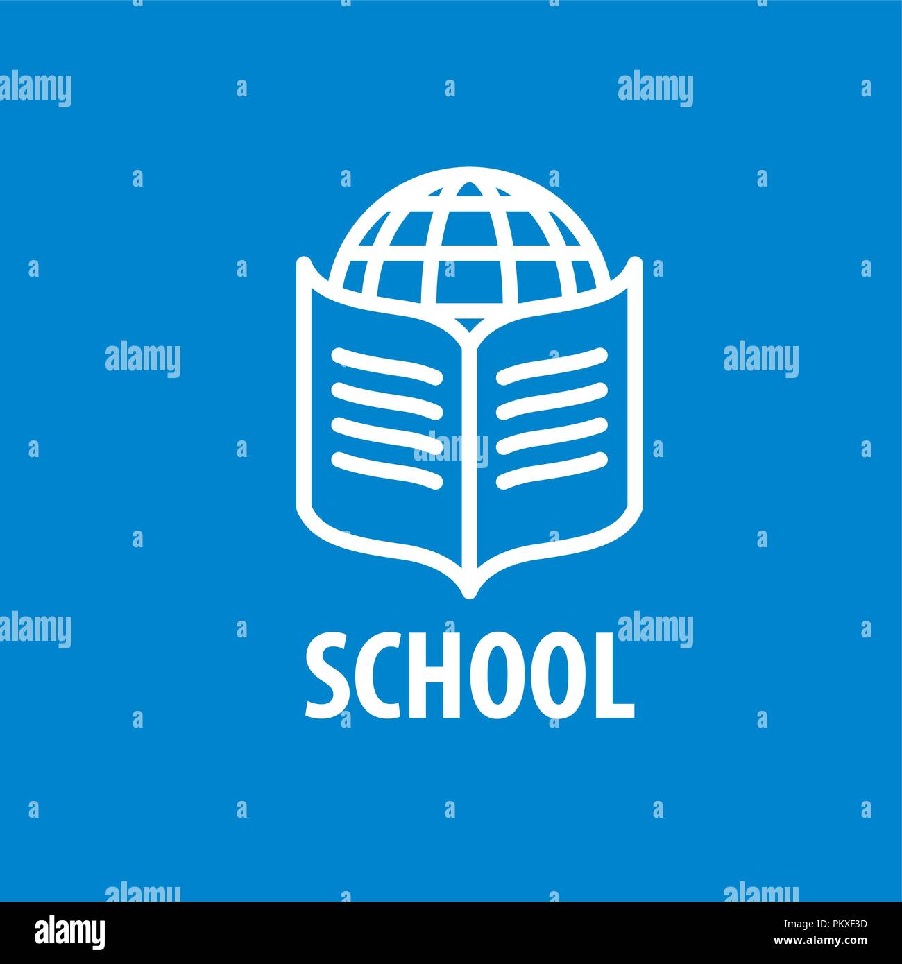 vector logo School Stock Vector Image & Art - Alamy