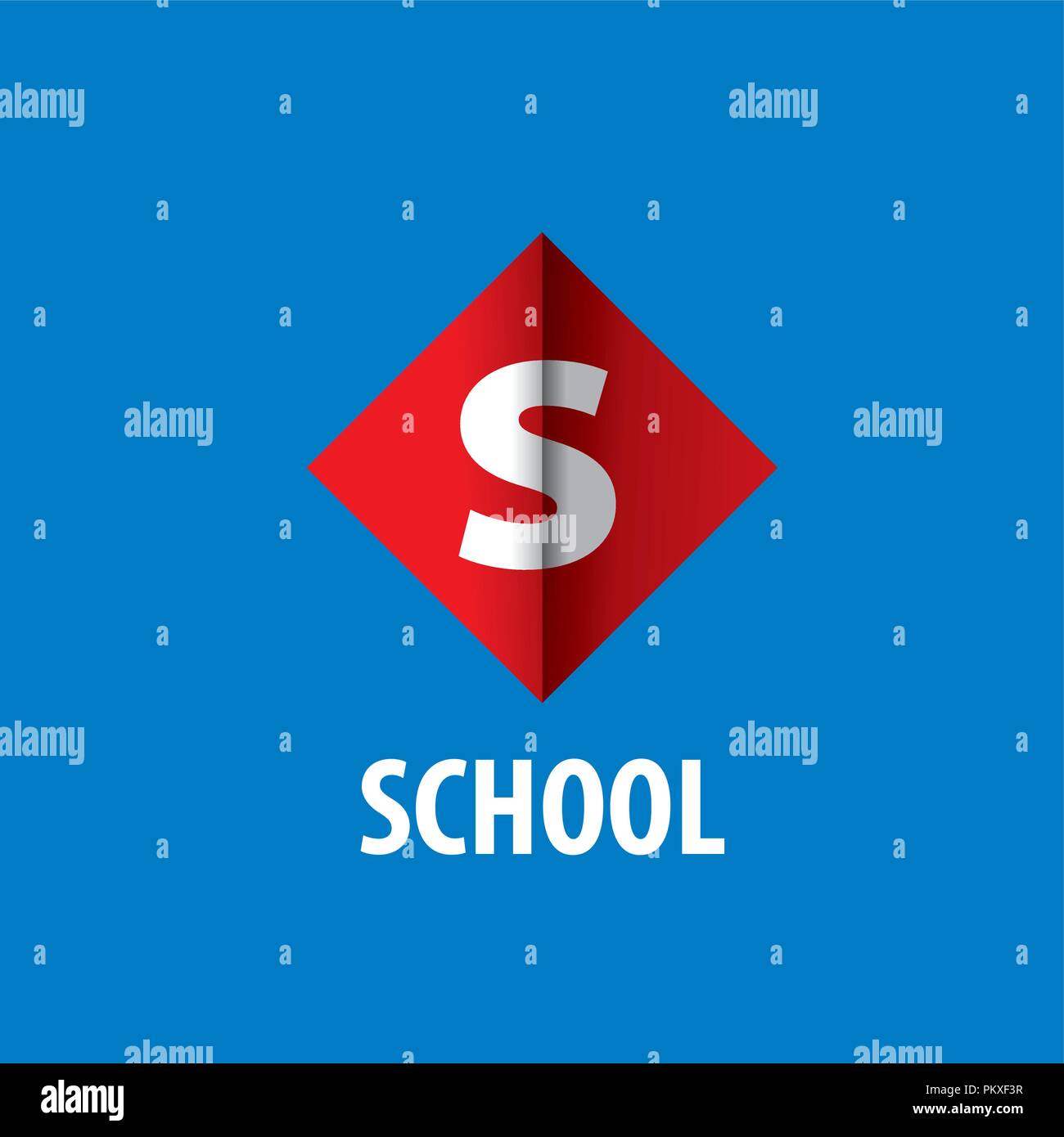 vector logo School Stock Vector Image & Art - Alamy