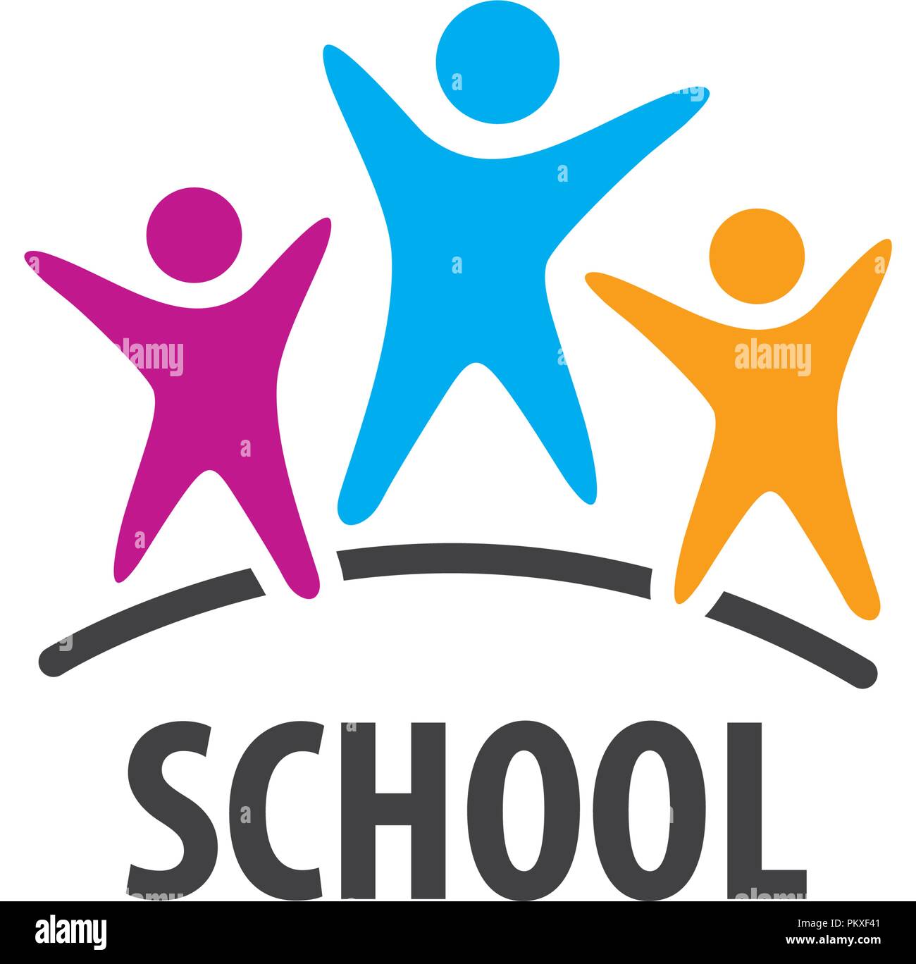 vector logo School Stock Vector Image & Art - Alamy