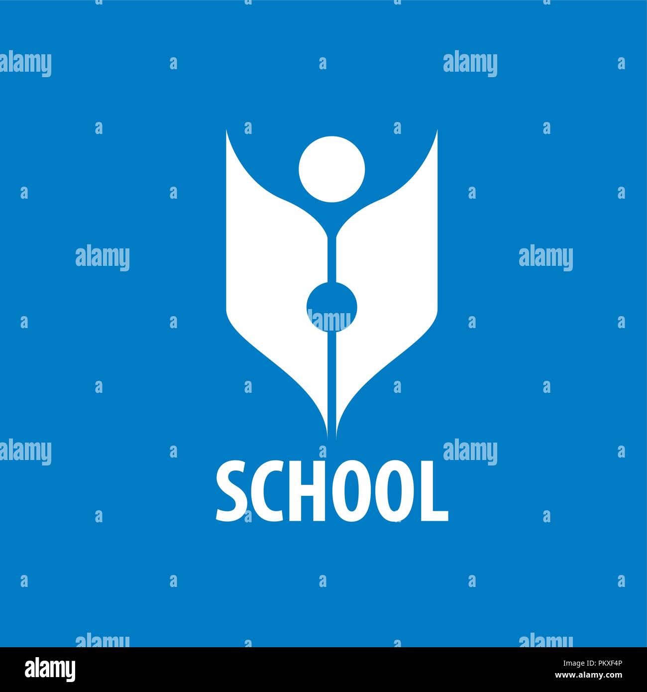 vector logo School Stock Vector Image & Art - Alamy