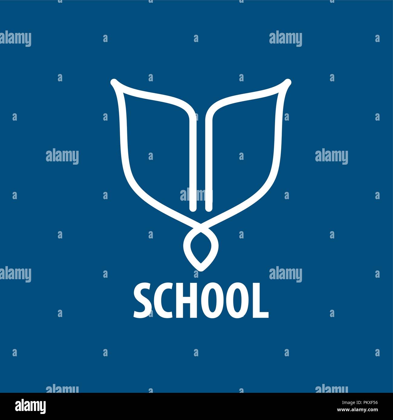 vector logo School Stock Vector Image & Art - Alamy