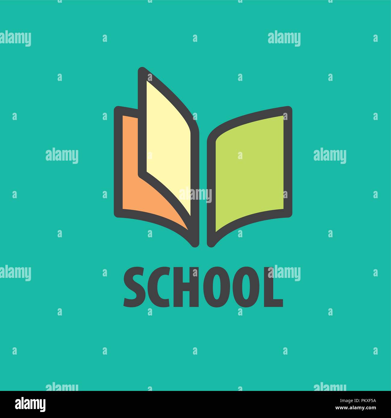 vector logo School Stock Vector Image & Art - Alamy