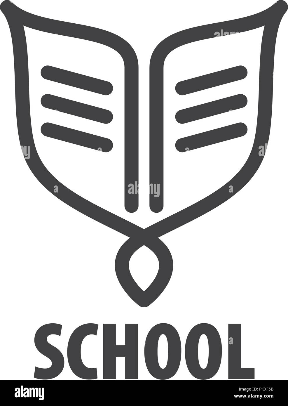 vector logo School Stock Vector Image & Art - Alamy