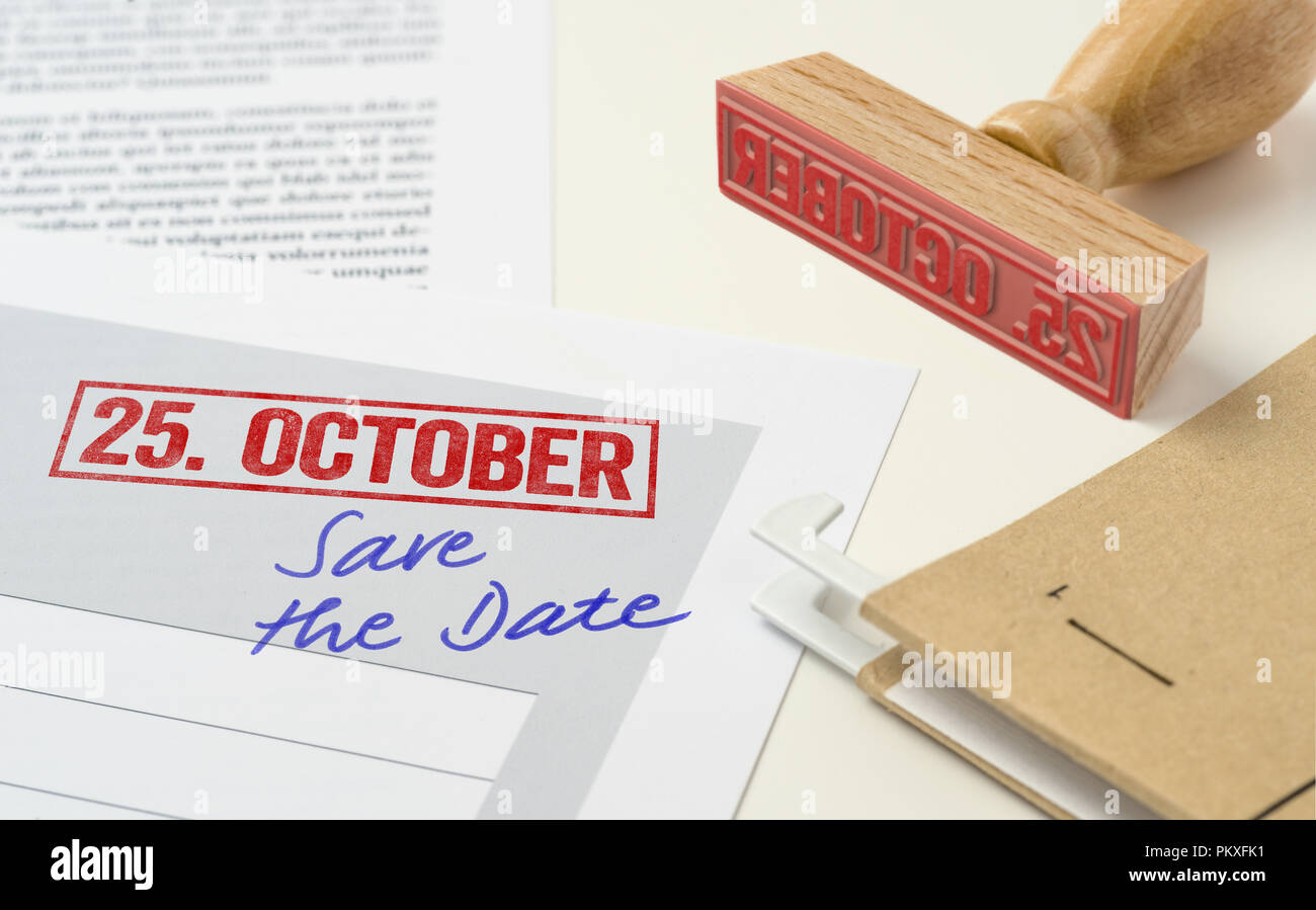 Calendar october 25th hi-res stock photography and images - Alamy