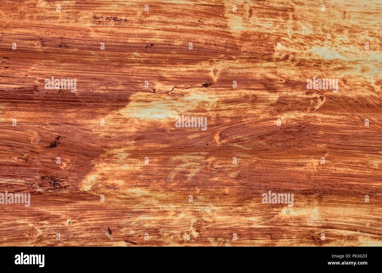 Close-up of rusty damaged metal sheet Stock Photo - Alamy