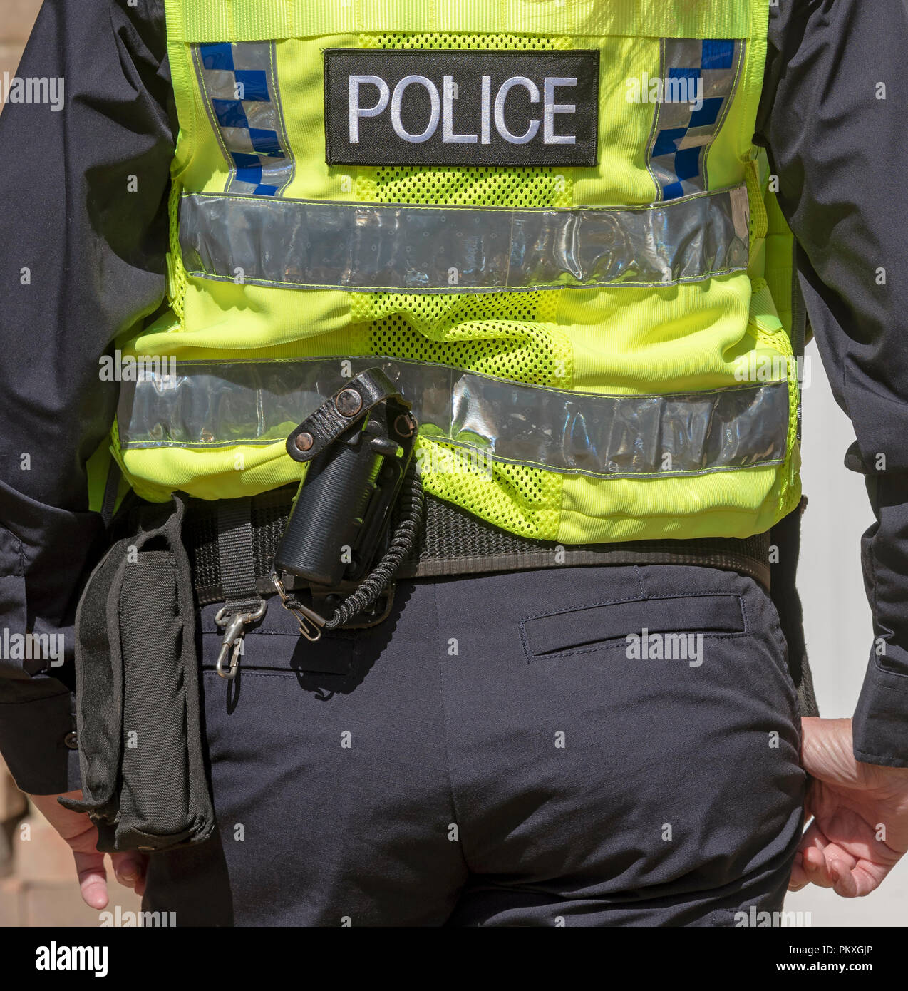 Ponytail policewoman hi-res stock photography and images - Alamy