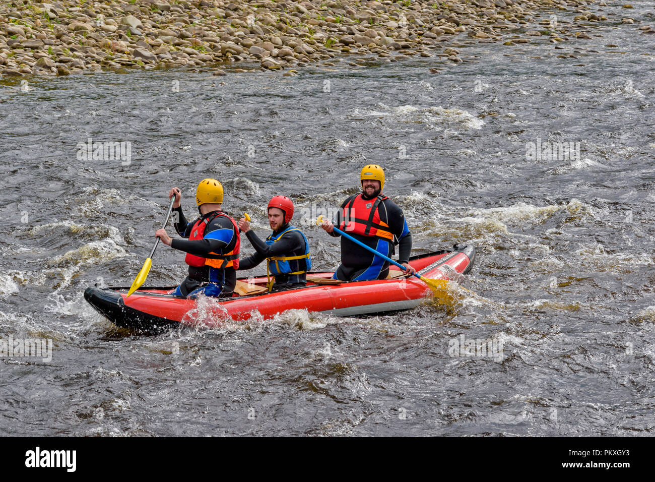 Inflatable raft hi-res stock photography and images - Alamy