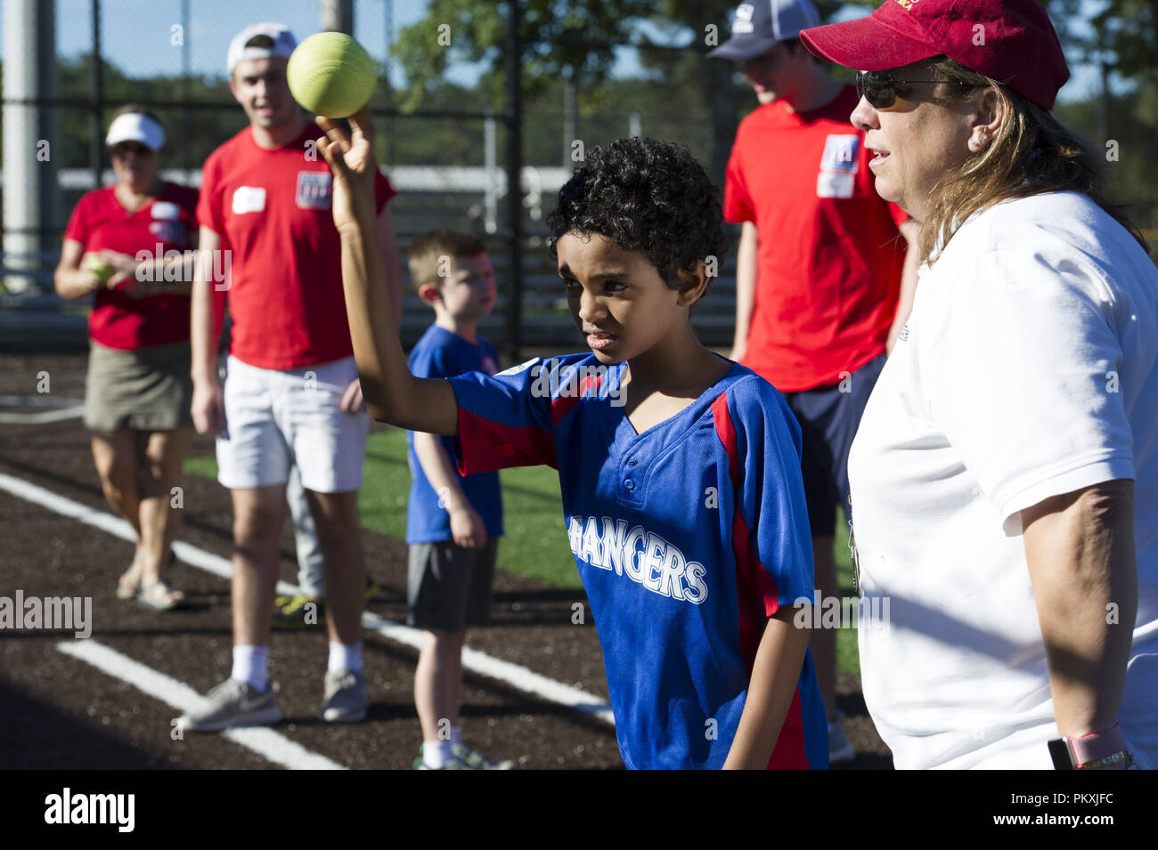 Roswell, GA, USA. 15th Sep, 2018. Adaptive Sports baseball for youth ...