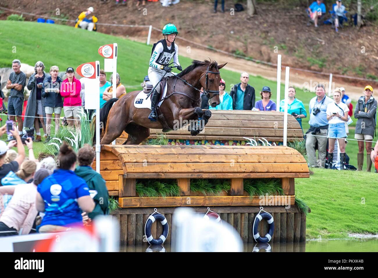 North Carolina, USA. 15th Sept 2018. Emma Mcnab. Fernhill Tabasco. BEL ...