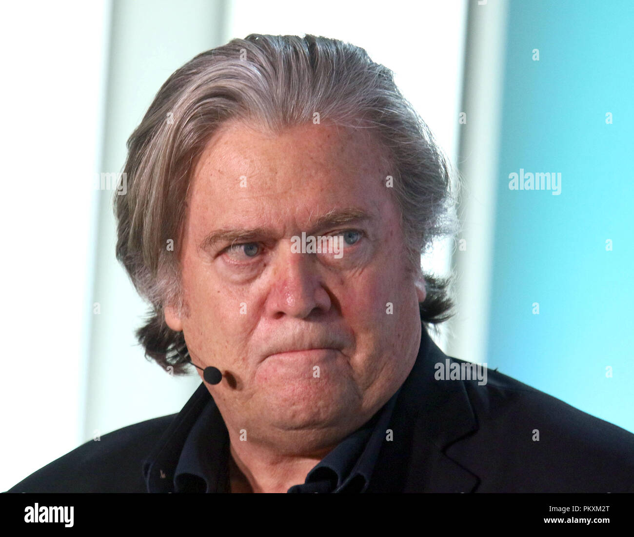 New York City, New York, USA. 15th Sep, 2018. Political figure STEVE ...