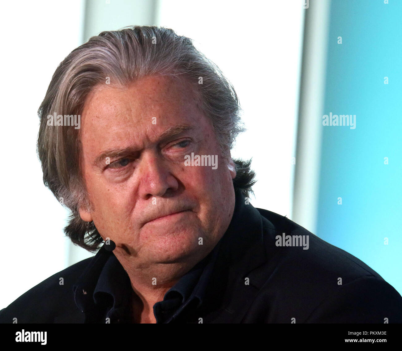 New York City, New York, USA. 15th Sep, 2018. Political figure STEVE ...