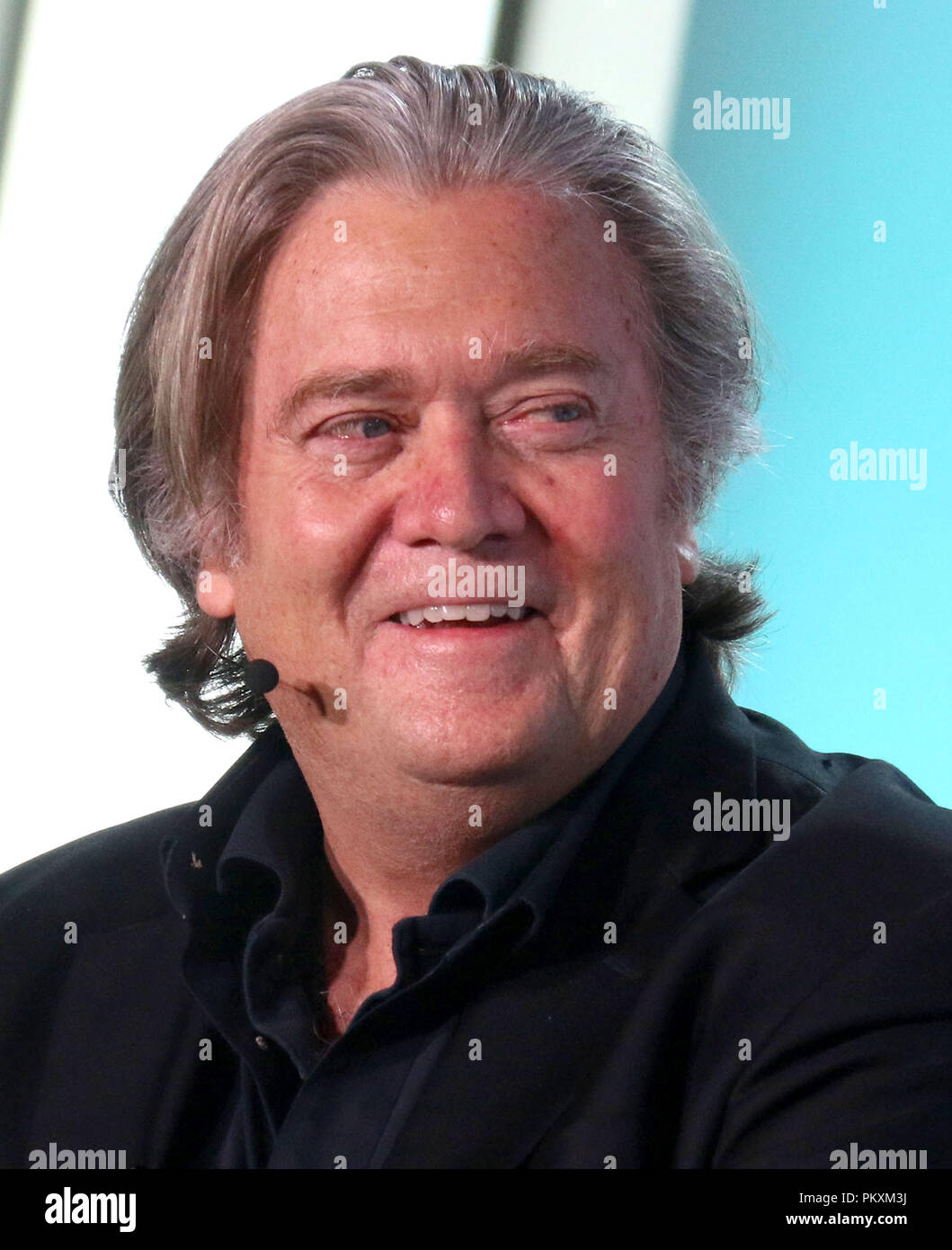 New York City, New York, USA. 15th Sep, 2018. Political figure STEVE ...